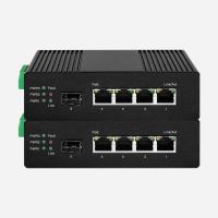 China Gigabit High Speed Industrial POE Switch 10Gbps Switching Capacity With 4 PoE Ports for sale