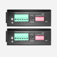 China EMC Protection Aluminum Gigabit Industrial Smart Switch With 4 RJ45 And 1 SFP for sale