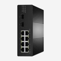 China Industrial Fully Managed Switch 10/100/1000 Mbps With VLAN Support Jumbo Frame for sale