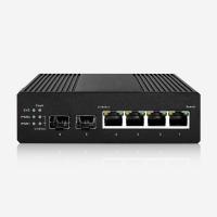 China Industrial Layer 2 Managed Gigabit Switch With 4 10/100/1000 RJ45 And 2 SFP Ports for sale