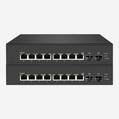 China 8 RJ45 2.5g Unmanaged Desktop Ethernet Switch 12KBytes Jumbo Frame For Seamless Networking for sale
