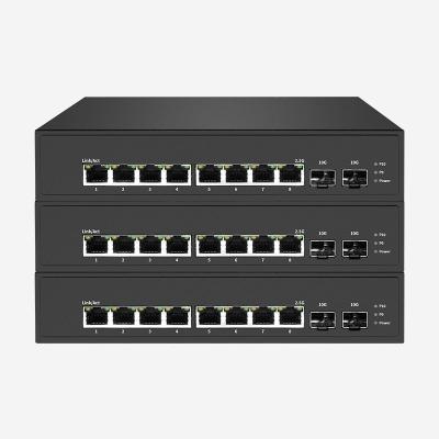 China 80Gbps Business 8 RJ45 PoE 2.5G Unmanaged Switch With Stable Networking Solution For Corporations for sale