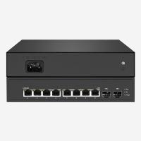 China 8 Ports 2.5g Speed 80Gbps Ethernet Switch With 1 Fan Internal Power Supply Unmanaged for sale