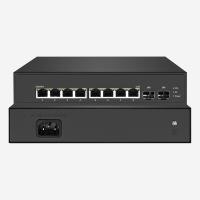 China 80Gbps 1-Fan 2 10G SFP+ And 8 RJ45 2.5g Unmanaged Ethernet Switch With Rack Mount Design for sale