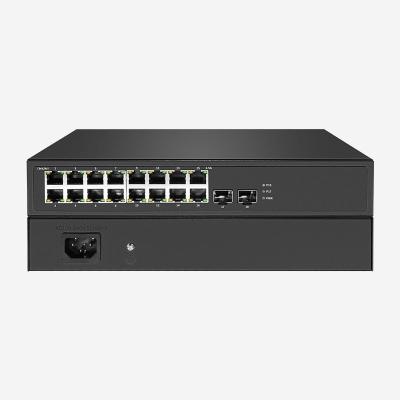 China Store And Forward 120Gbps 16 Auto-Sensing RJ45 2.5 Gigabit Switch With 12KB Jumbo Frame for sale