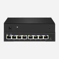 China 144W 8 RJ45 Smart PoE Switch With 30W Power Output Gigabit Speed IGMP Snooping for sale