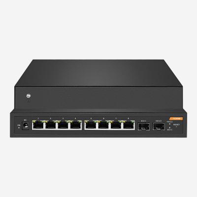 China 8 RJ45 Port Gigabit Smart Ethernet Network Switch With 9K Jumbo Frames And IEEE 802.3x Flow Control for sale
