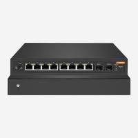 China 14.88Mpps Forwarding Rate, Gigabit Ethernet Store And Forward Smart Switch With 8 RJ45 And 2 SFP Ports for sale