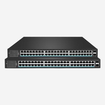 China Gigabit Speed 48 RJ45 Unmanaged Desktop Ethernet Switch For Stable Internet Connection for sale