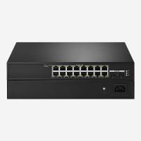 China 2.5G Ethernet Unmanaged PoE Switch With 16 RJ45 Ports,  260W Total Power for sale
