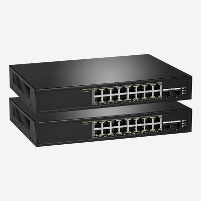 China 16-Port 12KB Jumbo Frame 2.5 Gigabit Unmanaged PoE Switch With Lightweight Design for sale