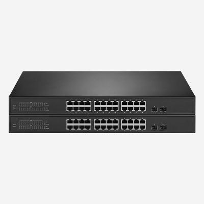 China 24-Port Rackmount 160Gbps 2.5g Unmanaged Ethernet Switch With 119.04Mpps Packet Forwarding Rate for sale