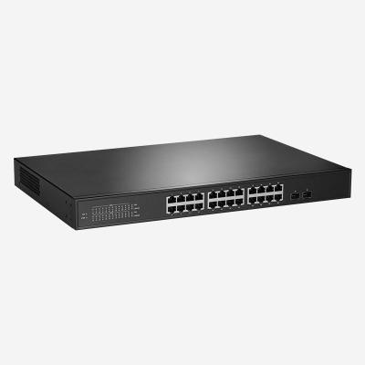China 24-Port 2.5g Ethernet Unmanaged Desktop Switch With 2 10G SFP+ Ports And 160Gbps Switching Capacity for sale