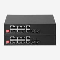 China Desktop 2-Fan Unmanaged Gigabit Ethernet Switch With Rack Mount for sale