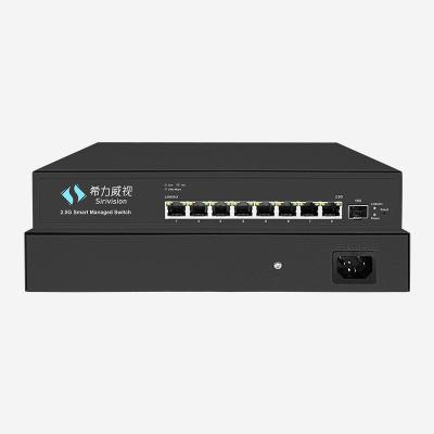 China IEEE802.3u 2.5 Gigabit Web Managed Switch With 100 - 240V Power Supply Ethernet 60Gbps Switching Capacity for sale