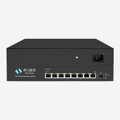China 8 RJ45 Ports 2.5 Gigabit Ethernet Switch With Store-And-Forward And 4K MAC Address Table for sale