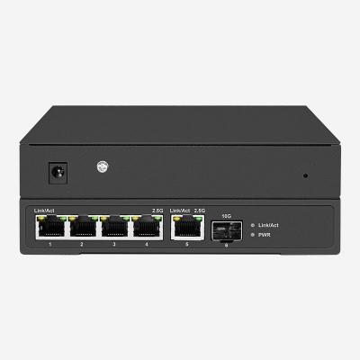 China 2.5 Gigabit 4K MAC Table Web Smart Switch With Power Saving And Store And Forward for sale