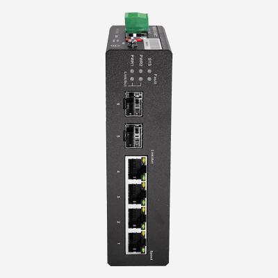China 44V-57V Input Voltage Industrial Layer 2+ Managed Switch Suitable For Various Industrial Applications for sale