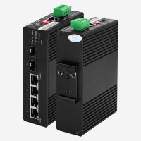 China Compact And Industrial Layer 2+ PoE Switch With 12Gbps Switching Capacity 136mm*108mm*39mm Size for sale