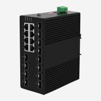 China Industrial 10gb Ethernet Switch With 8 Gigabit RJ45, DC 12-57V Power Supply And 4 10Gbps SFP+ Port Speed For Seamless Network Connectivity for sale