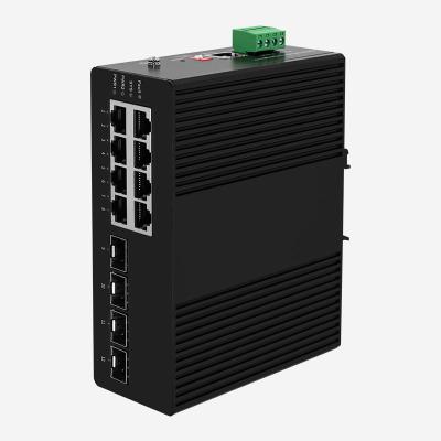 China Fast Networking Made Easy  10gb Layer 3 Switch Featuring 4 10gb SFP Ports and VLAN Support for sale