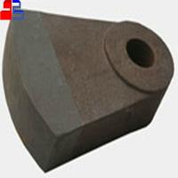 China Customized High Manganese Steel Impact Crusher Hammer Head Shredder for Recycling for sale
