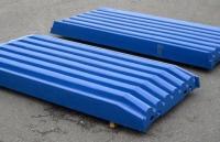 China CNC Machining Jaw Plate Spare Parts for Telsmith 2044 2250 2540 3042 Jaw Crusher for sale