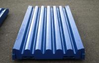 China CNC Machining Jaw Plate Spare Parts for Telsmith 2044 2250 2540 3042 Jaw Crusher for sale