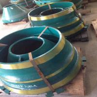 China Casting Processing Type Mantle and Concave for GP300 Cone Crusher Replacement Parts for sale