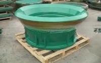 China Used Telsmith Crusher Wear Parts 38 SBS 44 SBS 52 SBS Bowl Liner Concave and Mantle for sale