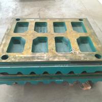 China Wear-Resistant Material Jaw Plate for C125 Jaw Crusher Spare Parts in Ore Mining for sale