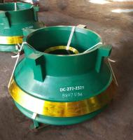 China 52 SBS Cone Crusher Spare Parts Bowl Liner Concave and Mantle Used for Ore Mining for sale