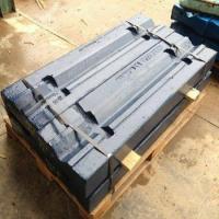China Stone Mining Machine Impact Crusher Wear Parts High Manganese Steel Blow Bar Advantage for sale