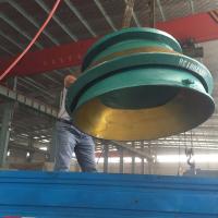 China High Manganese Steel Mn18Cr2 Crusher Bowl Liner Replacement Parts for HP300 HP400 HP500 for sale