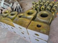 China High Manganese Steel Hammer Head for Stone Crusher Wear Parts in Impact Crushers for sale