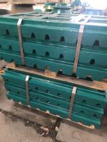 China C125 Jaw Crusher Wear Part HRC58 HRC63 Hardness Jaw Plate for Impact Crusher in Mining for sale