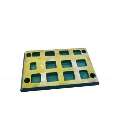 China C105 C106 Jaw Plate for EN124 Standard Jaw Crusher in Ore Mining Crushing Needs for sale