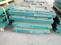 China High Manganese Steel Jaw Plate for C105 C106 Crusher Color Mn18Cr2 Crushing Machinery for sale