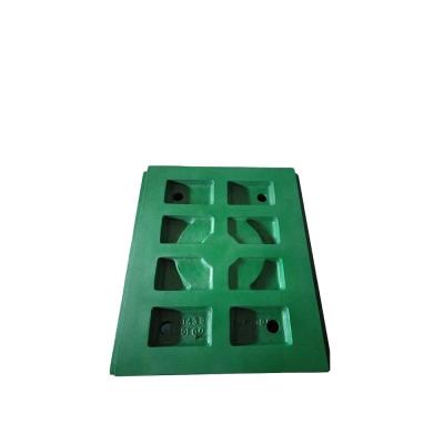 China Customized Jaw Plate for C116 C120 C125 Jaw Crusher Spare Parts in Used Mining Machine for sale
