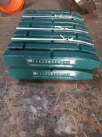 China Customized Jaw Plate for C116 C120 C125 Jaw Crusher Spare Parts in Used Mining Machine for sale
