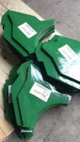 China Chromium Trial Plate Set for OEM Barmac VSI Crusher Wear Parts B6150SE B7150SE B9100SE for sale