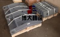 China High Chrome Ceramic Blow Bar Impact Crusher Part Hammer for Mining Equipment Hammer for sale