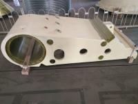 China Apply to C140 Jaw Crusher Stone Crusher Swing Jaw Assembly Parts Number or Drawings for sale