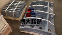 China All over the world Sale Range Mining Machine Impact Crusher Spare Parts Chromium Blow Bar for sale