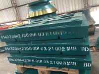 China OEM Jaw Plate for CJ412 Stone Jaw Crusher Acceptable to EN124 Standard for sale