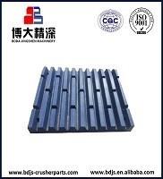 China Jaw Plate for CJ409 Crusher Durable and Wear-resistant Weight 1000 Advantage Durable for sale