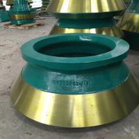 China High Manganese Steel Mining Symons Cone Crusher Spare Parts HP300 HP400 HP500 Bowl Liner Mantle and Concave for sale