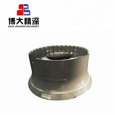 China Bowl Liner and Mantle for Sandvk CH440 H4800 H6800 Cone Crusher Wear Parts Adaptation for sale
