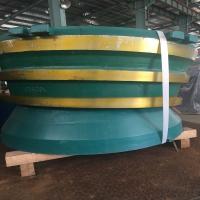 China High Manganese Steel Crusher Spare Parts GP500 GP11F for Mn18Cr2 Bowl Liner and Mantle for sale