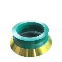 China Design Mn18Cr2 Concave and Mantle for HP100 HP200 HP300 Stone Cone Crusher Spare Parts for sale